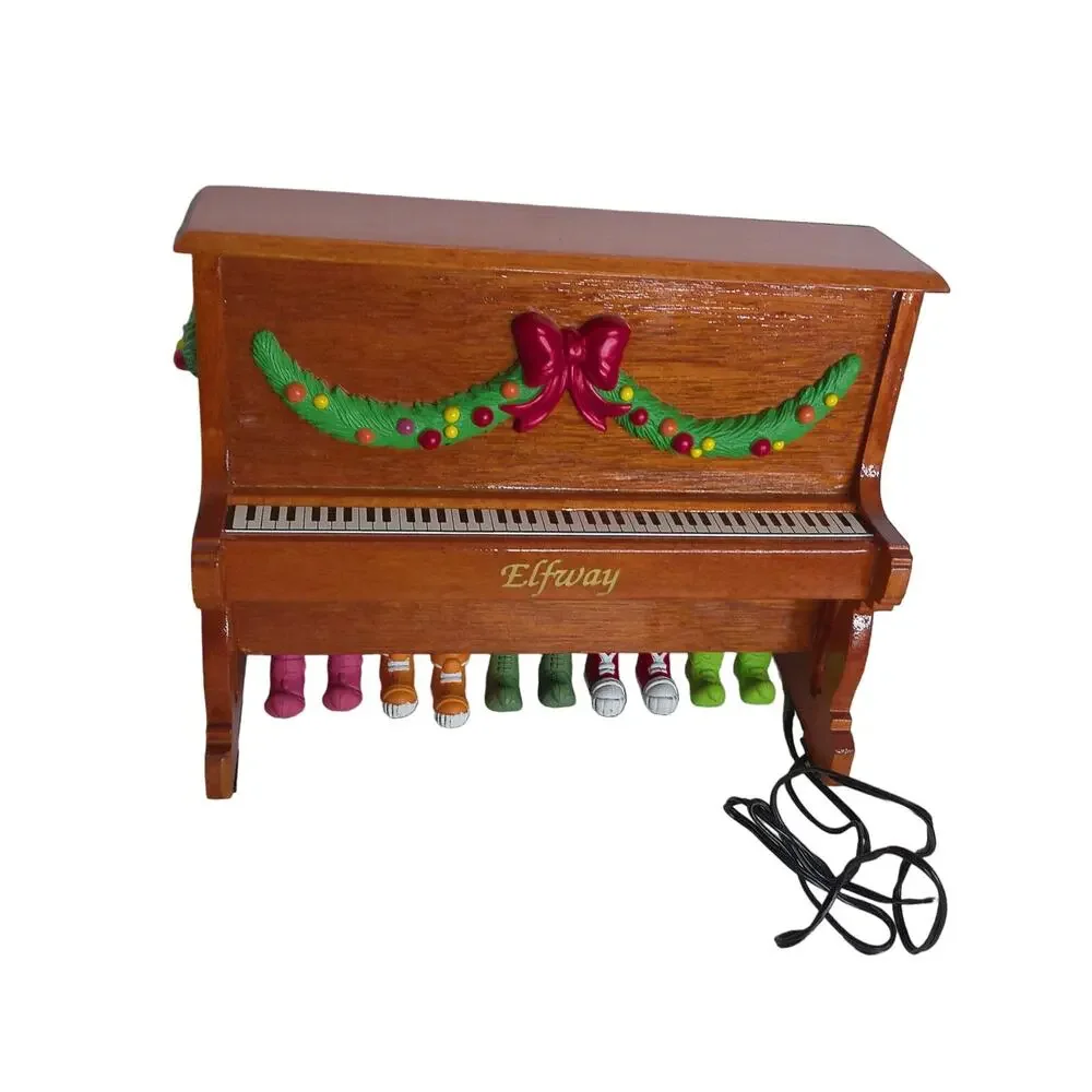 Dunsford World Trade Ltd | Holiday | Vintage Santas Magic Piano ...